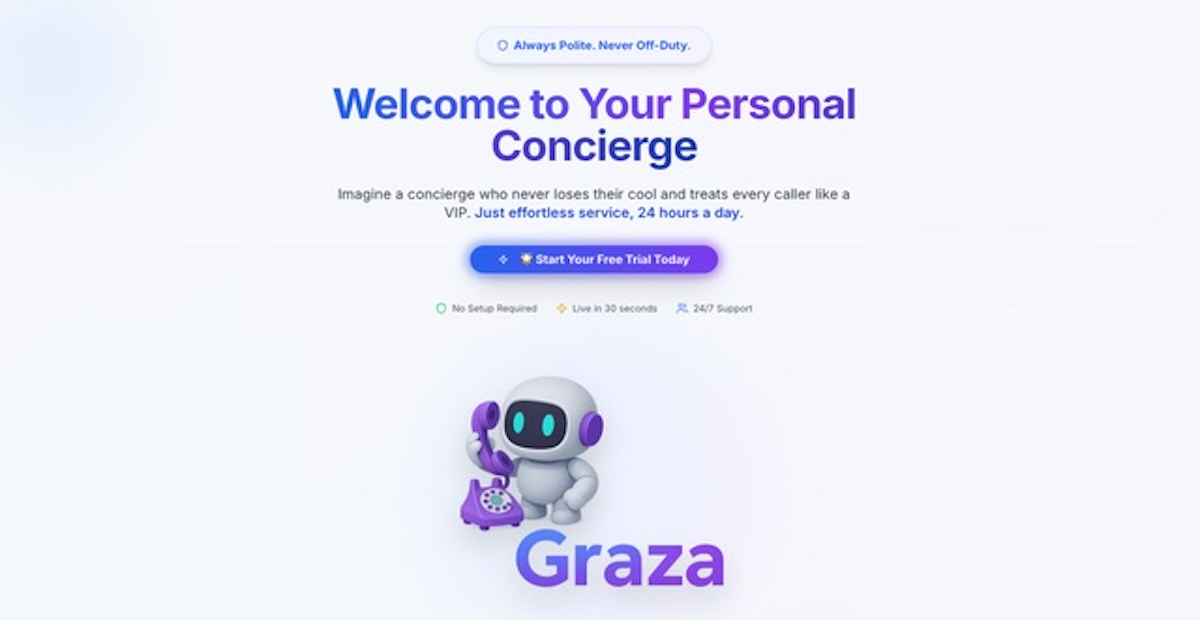 Graza.ai - Welcome to Your Personal AI Concierge